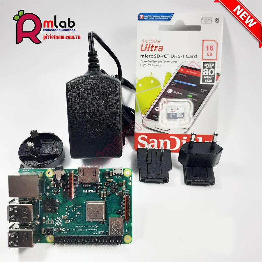 Combo Raspberry Pi 3 Model B+ SỐ 2