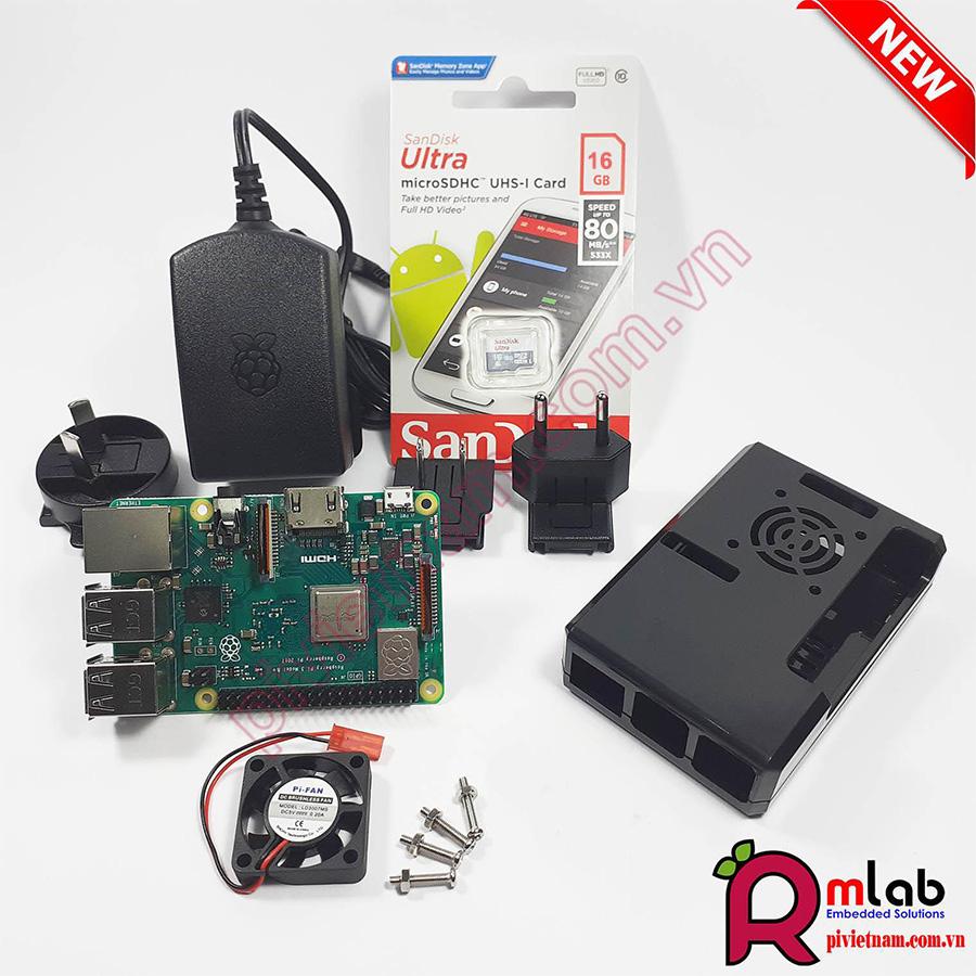 Bộ sản phẩm Raspberry Pi 3 B+ cơ bản 1