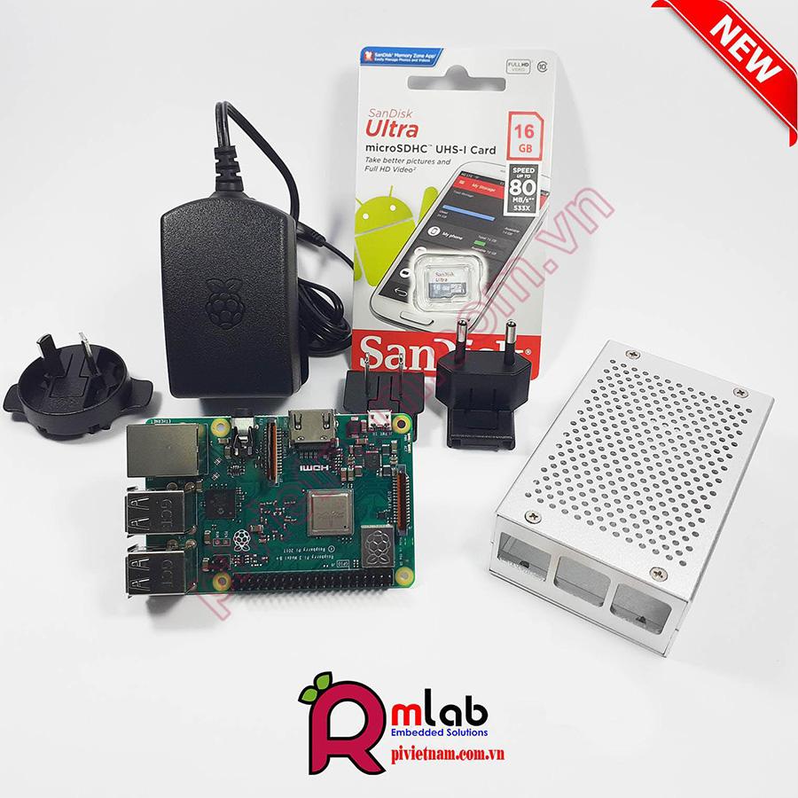 Bộ sản phẩm Raspberry Pi 3 Model B+ ĐẶC BIỆT