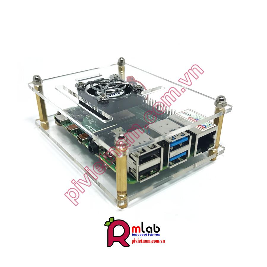 Bộ sản phẩm Raspberry Pi 4 model B Cluster